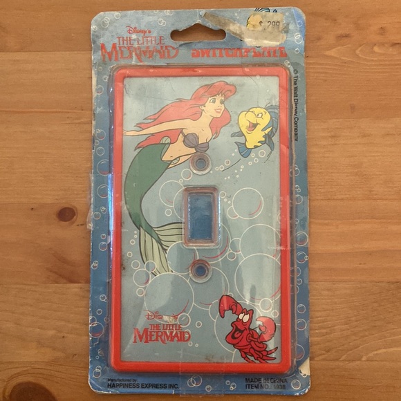 Disney | Wall Decor | 99 Disney The Little Mermaid Light Switch Cover ...